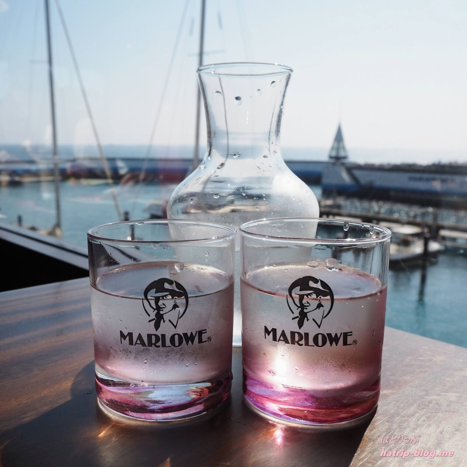 【神奈川県三浦郡】ペット犬OK！「MARLOWE(マーロウ) 葉山マリーナ店」のプリン！ビーカー返却方法＆使い道！テイクアウト(持ち帰り)も